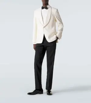 LARDINI Wool Tuxedo Jacket