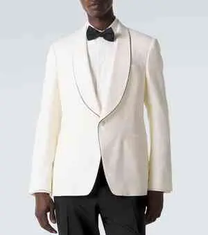 LARDINI Wool Tuxedo Jacket