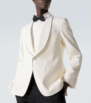 LARDINI Wool Tuxedo Jacket