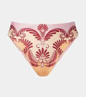 Farm Rio Printed Bikini Bottoms - Multicoloured