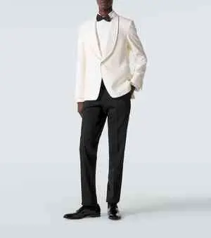 LARDINI Wool Tuxedo Pants