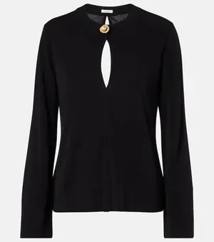 JOSEPH Fabiola Jersey Blouse