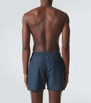 Canali Printed Swim Trunks