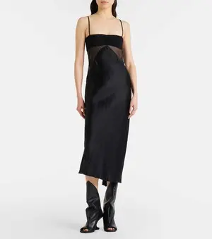 Rick Owens Combo Slip Dress