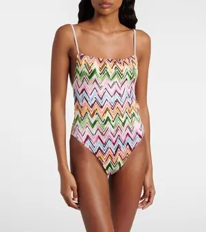 Missoni Zigzag One-piece Swimsuit