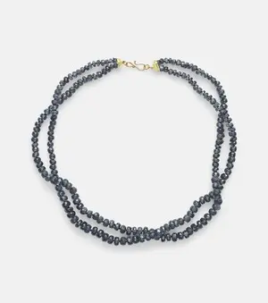 Ileana Makri Beaded Kyanite Necklace - Blue