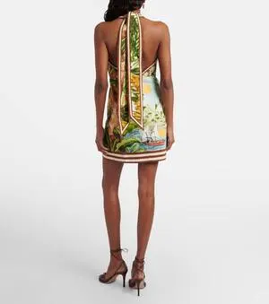 ALEMAIS X Mokshini Toucan Tango Mini Dress - Multicoloured