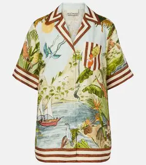 ALEMAIS Alémais Toucan Tango Printed Shirt - Multicoloured