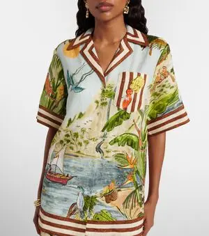 ALEMAIS Alémais Toucan Tango Printed Shirt - Multicoloured