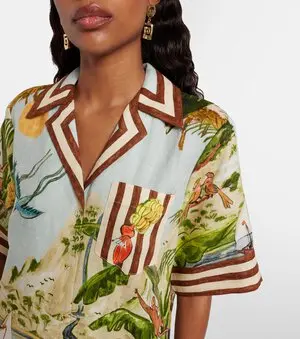 ALEMAIS Alémais Toucan Tango Printed Shirt - Multicoloured