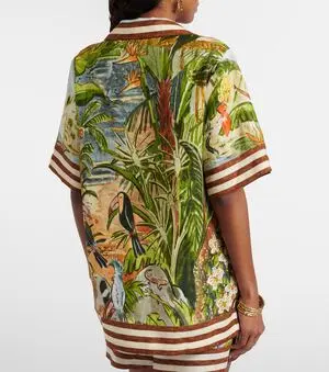 ALEMAIS Alémais Toucan Tango Printed Shirt - Multicoloured