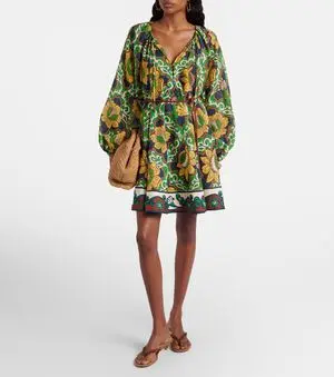 ALEMAIS Alémais Liana Printed Minidress - Multicoloured