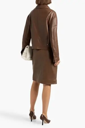 Loulou De Saison Kaipan Double-breasted Leather Jacket