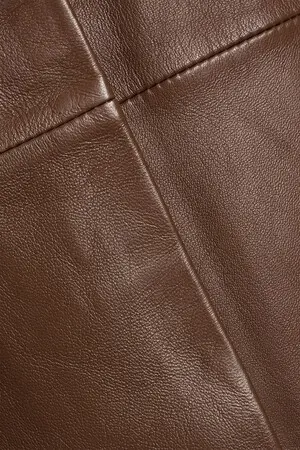 Loulou De Saison Atalia Leather Jacket - Brown