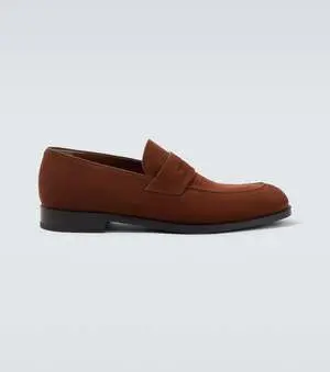Zegna Round Toe Loafers