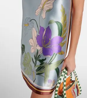 ALEMAIS Alfie Floral Minidress - Blue