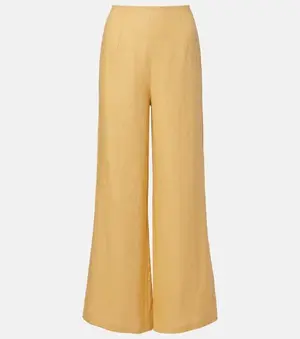 Women's Linen Wide Leg Pants