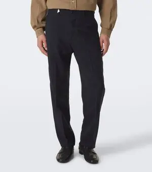 Prada Wool And Mohair Trousers