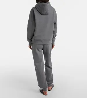 Loro Piana Banyan Cotton And Cashmere Sweatpants - Grey