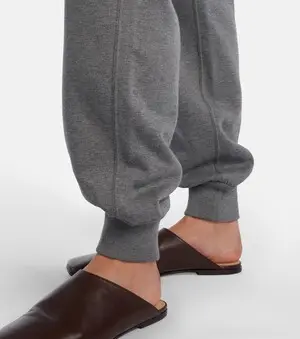 Loro Piana Banyan Cotton And Cashmere Sweatpants - Grey