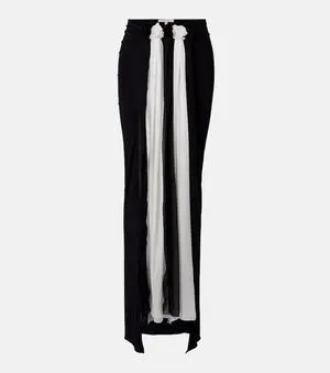 NENSI DOJAKA Carnation Maxi Skirt