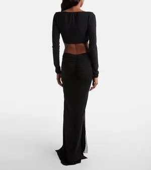 NENSI DOJAKA Carnation Maxi Skirt