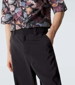 LEMAIRE Silk-blend Straight Leg Trousers