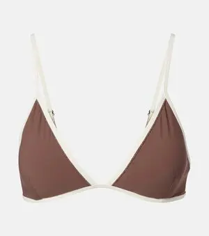 Brunello Cucinelli Monili Bikini Top - Brown