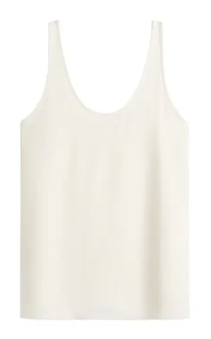 TOTEME Sablé Tank Top - White