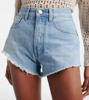 Alanui Island's Diary Denim Shorts