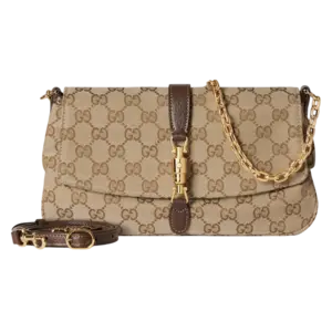 Gucci Aperitivo Medium Gg Canvas Shoulder Bag - Beige