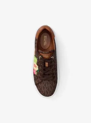 Michael Kors Romey Embellished Logo Sneakers