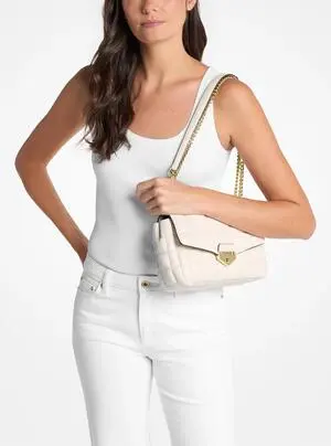 Michael Kors Soho Large Quilted Shoulder Bag