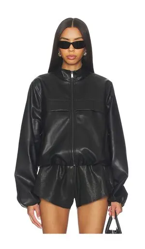 Superdown Kaelynn Faux Leather Jacket