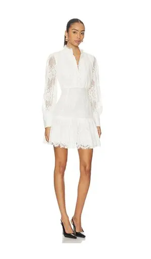 Bardot Olessia Lace Mini Dress - Ivory