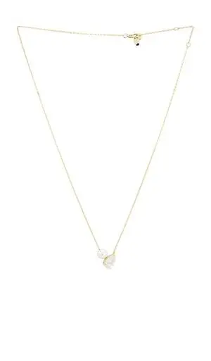 Shashi Toi Et Moi Necklace - Gold