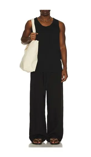 Reigning Champ Lightweight Jersey Tank Top - Black