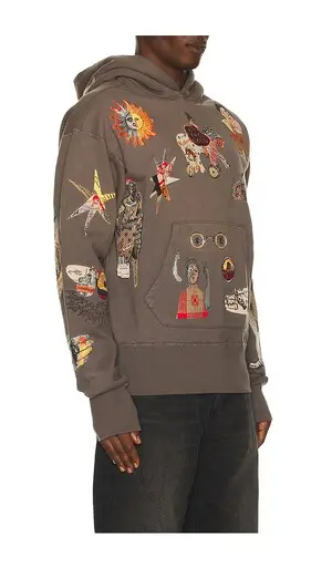 SAMUEL ZELIG Collage Hoodie