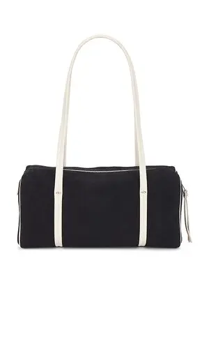 Madewell Brioche Shoulder Bag - Juniper Berry Suede