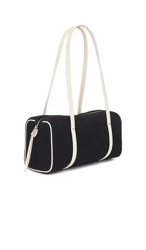 Madewell Brioche Shoulder Bag - Juniper Berry Suede