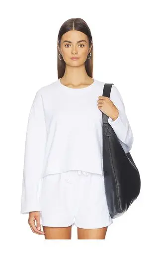 BOBI Drop Shoulder Pullover Top