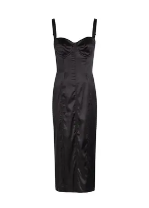 Dolce & Gabbana Stretch-silk Midi Dress