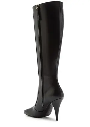 Givenchy Sliced 95 Leather Knee-high Boots