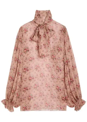 Dolce & Gabbana High Neck Blouses