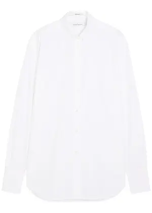 Another Tomorrow Cotton-poplin Shirt