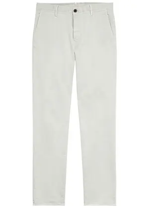 Slowear Mid Rise Chinos For Men