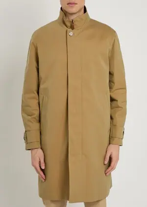 TOD'S Cotton Trench Coat - Beige