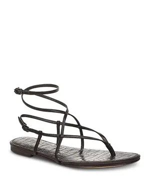 Sam Edelman Clarra Strappy Sandals - Cafe Noir