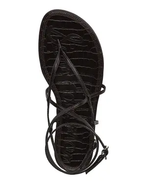 Sam Edelman Clarra Strappy Sandals - Cafe Noir