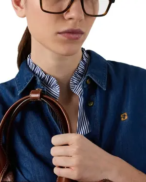 Gerard Darel Cess Button-front Shirt